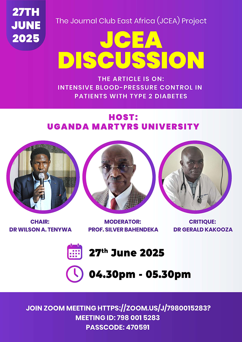 The Journal Club East Africa (JCEA) Project | East Africa Diabetes ...
